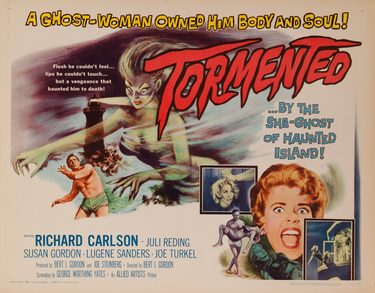 Tormented, Original American Horror Movie Poster | David Pollack ...