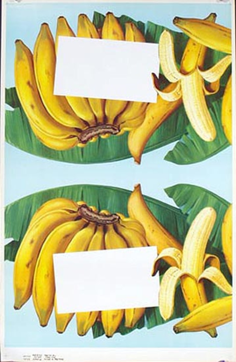 Bananas Original American Advertising Poster | David Pollack Vintage ...