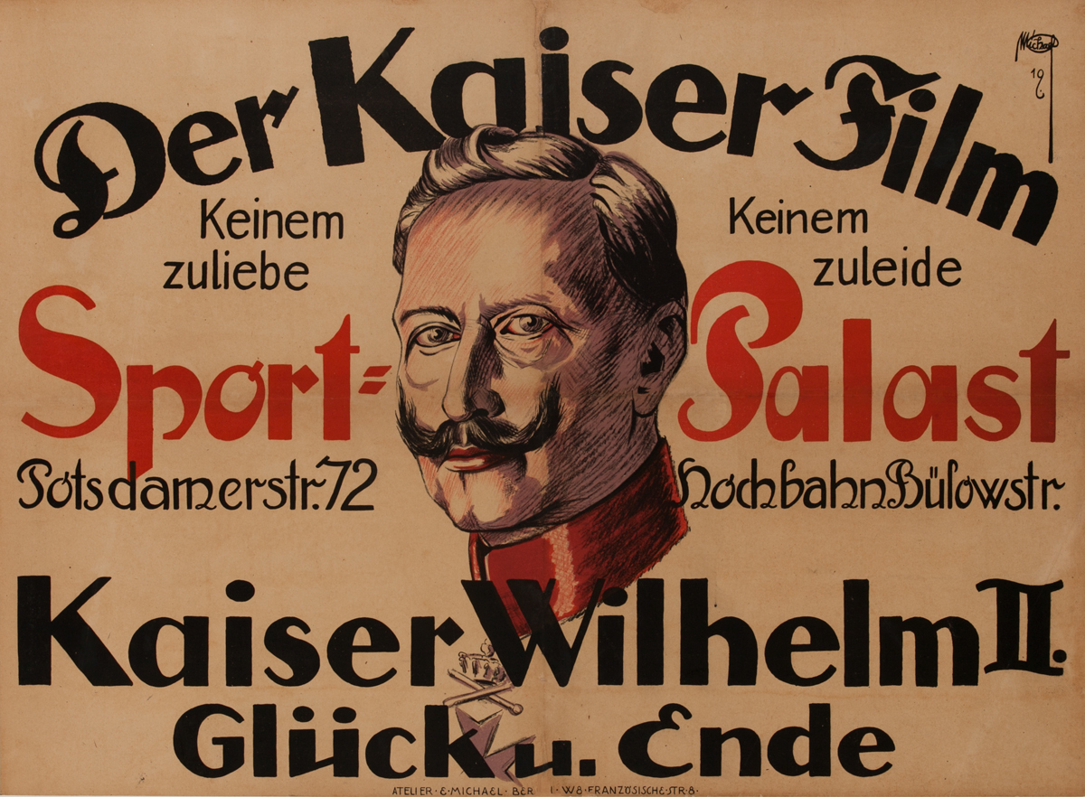 Der Kaiser Film - Kaiser Wilhelm II - Glück und Ende German post-WWI ...
