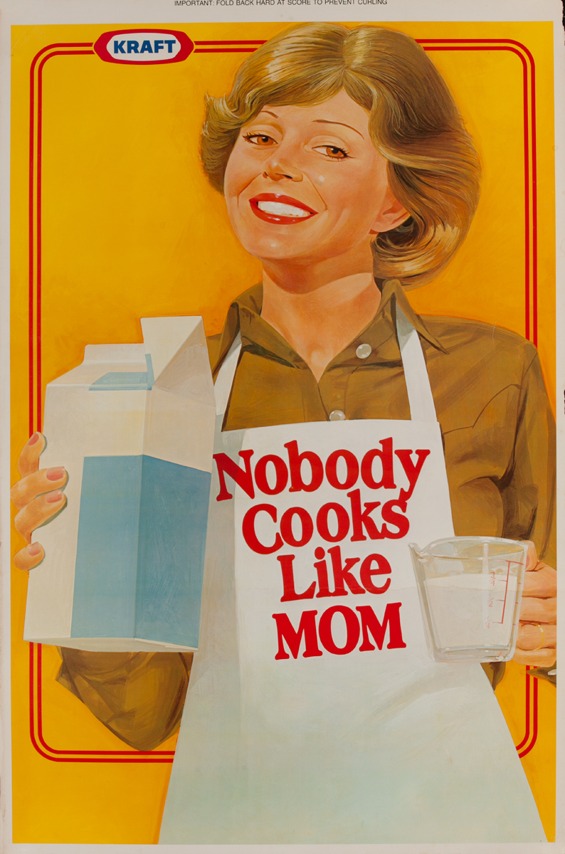 Kraft Nobody Cooks Like Mom | David Pollack Vintage Posters