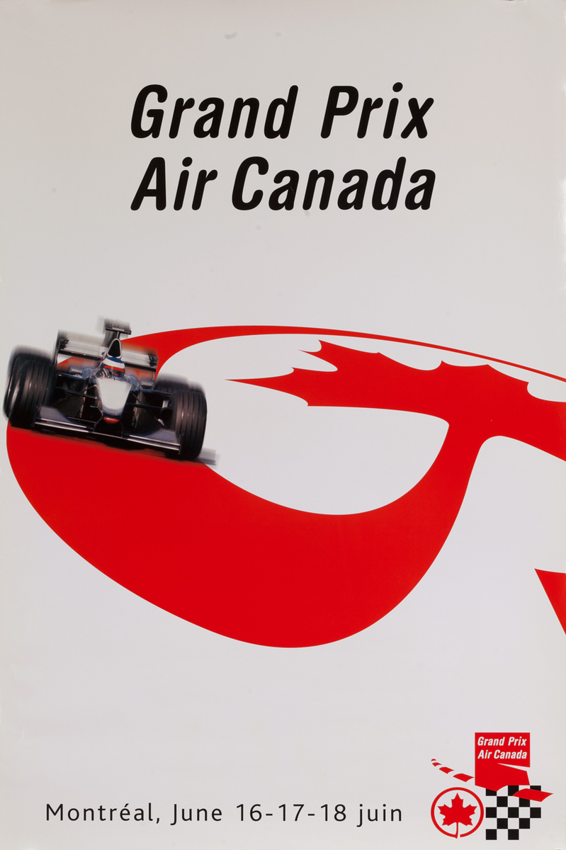 Gran Prix - Air Canada Travel Poster | David Pollack Vintage Posters