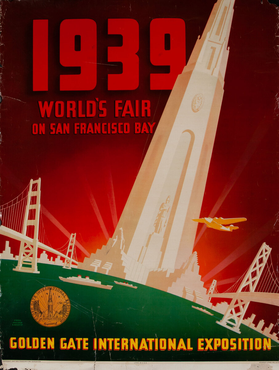 Golden Gate International Exposition, 1939 World's Fair on San ...