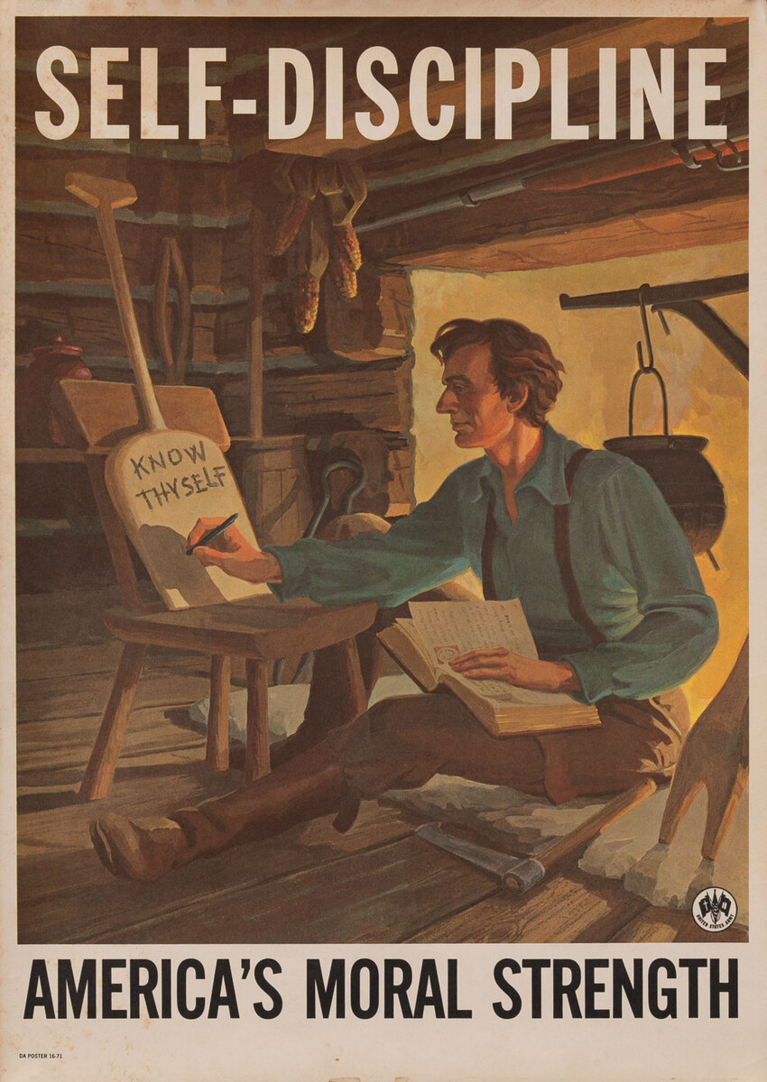 Vietnam War Poster - Self Discipline America’s Moral Strength | David ...