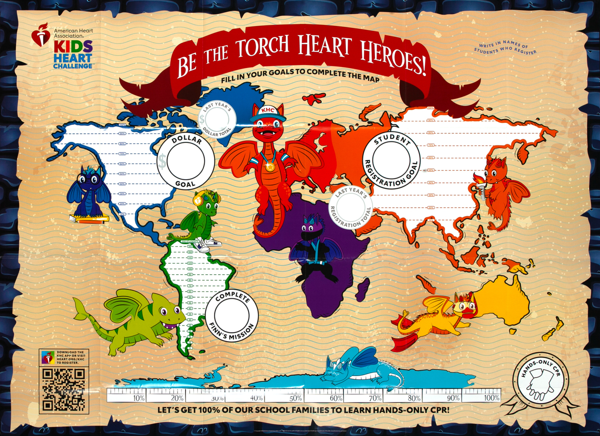 Be the Torch of Heart Heros! - American Heart Association Kids Heart ...