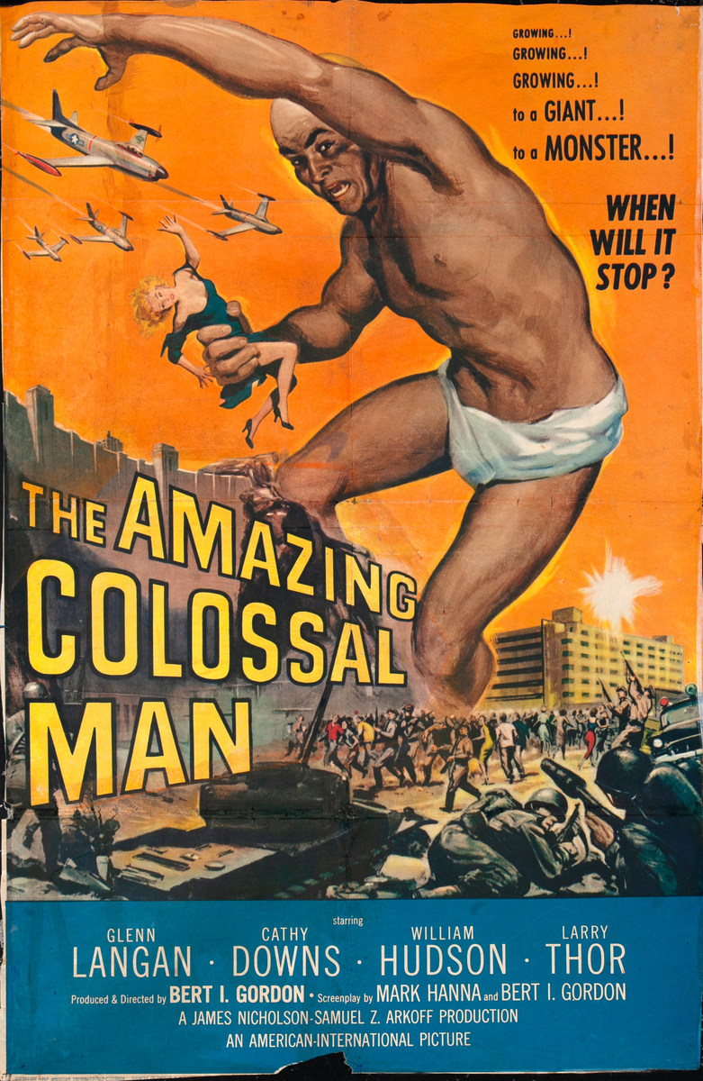 The Amazing Colossal Man 1sh Movie Poster | David Pollack Vintage Posters
